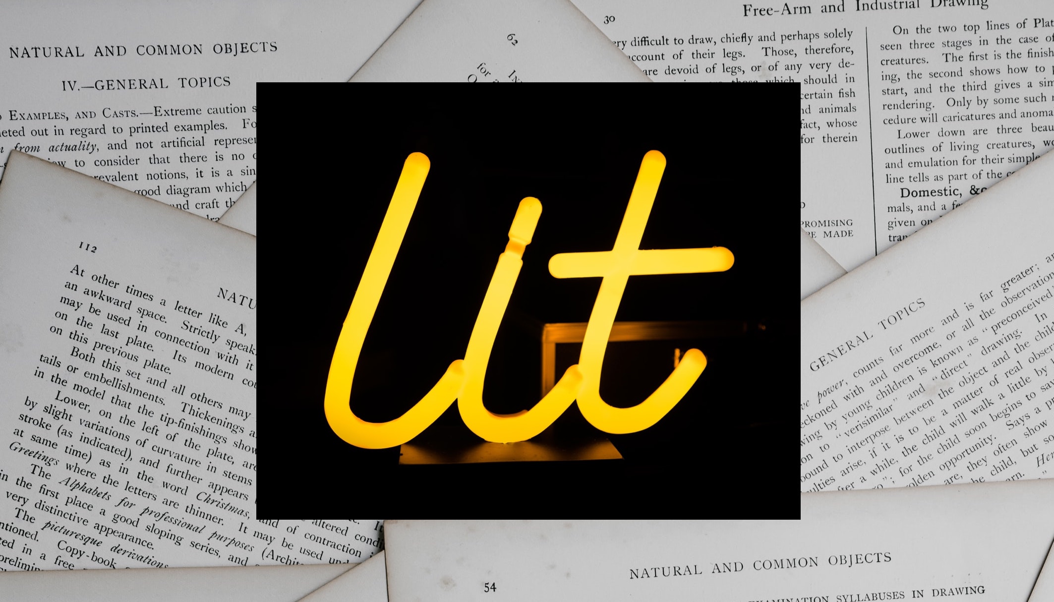 Putting the LIT in LITerature – Thoughts Worth Thinking
